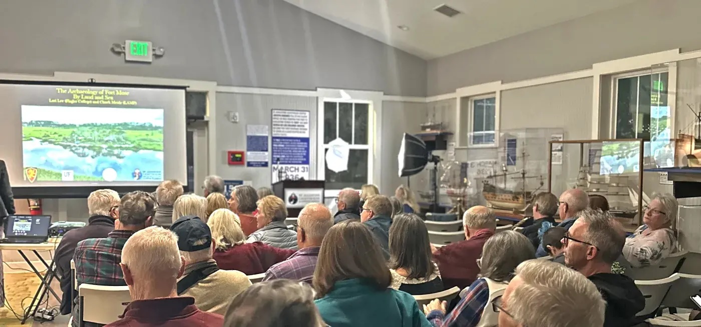 Professor Lori Lee speaks alongside Chuck | The Flagler Family Portal