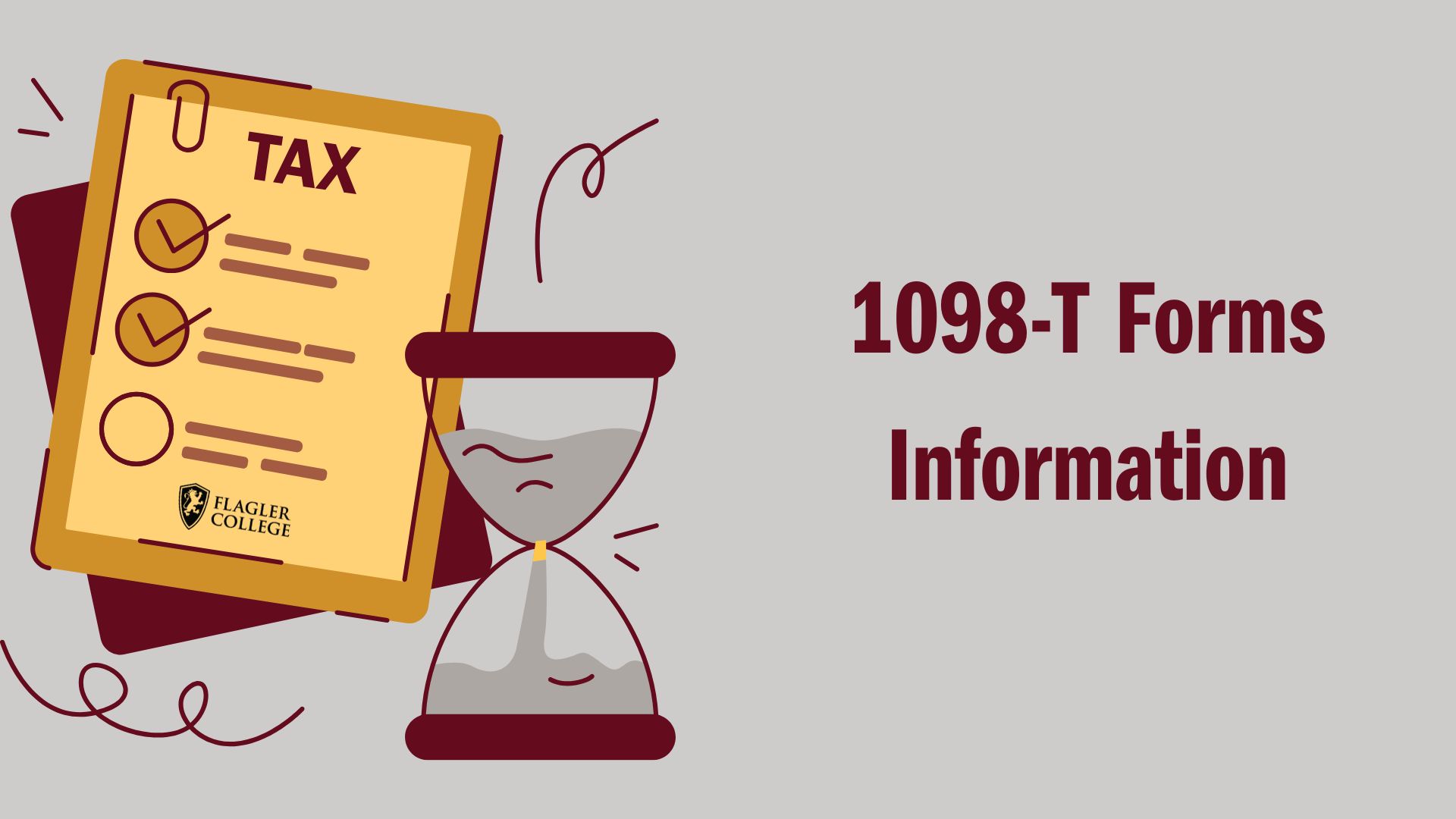 Important Information on the 1098-T Forms | The Flagler Family Portal
