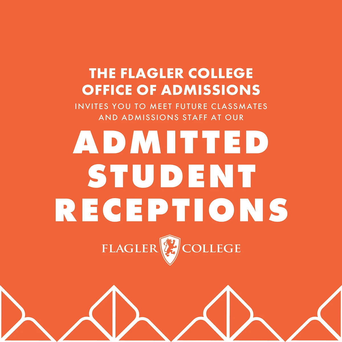 Admitted Student Receptions coming to | The Flagler Family Portal